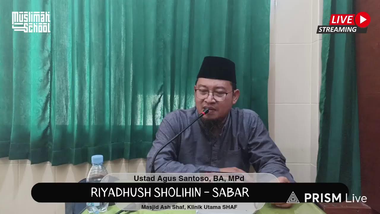 Sabar #Kitab Riyadhush Sholihin # - YouTube