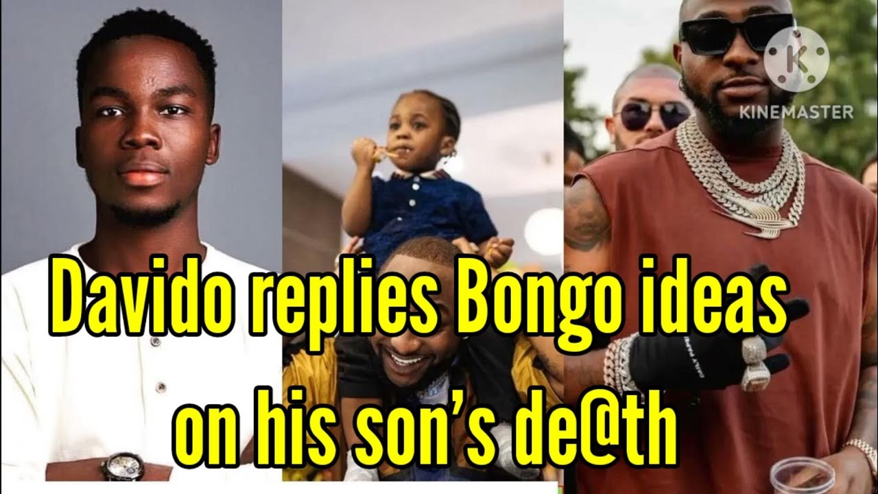 Davido replies to bongo ideas tweet during the de@th of his son - YouTube