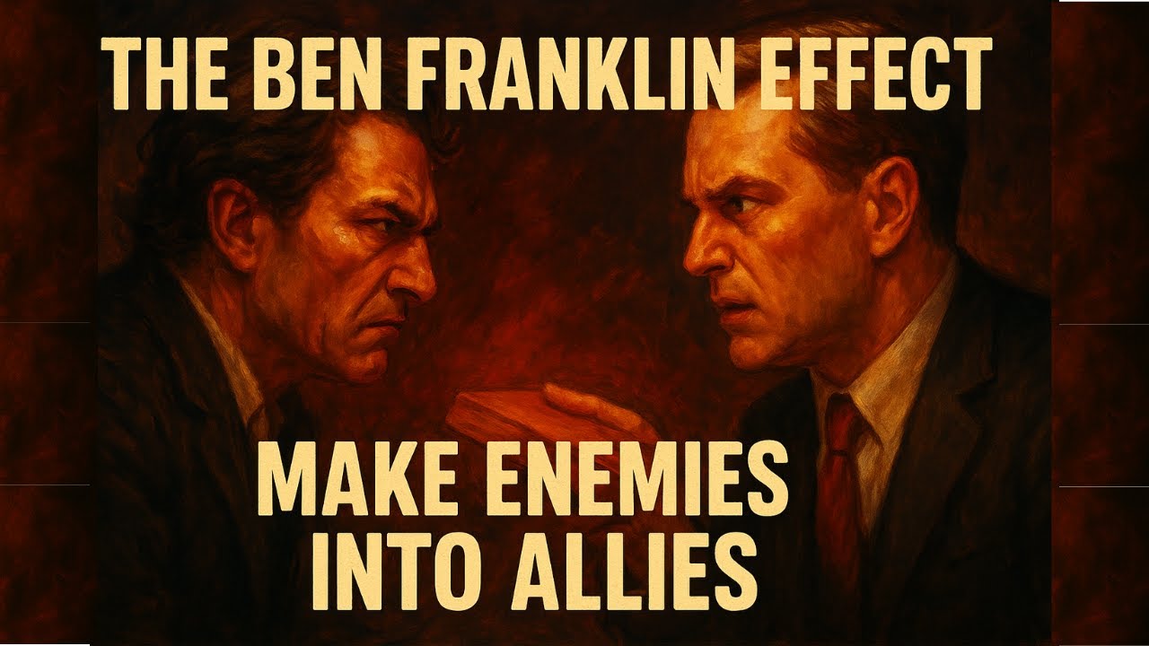 “The Ben Franklin Effect: The Psychology Trick That Makes Even Enemies ...