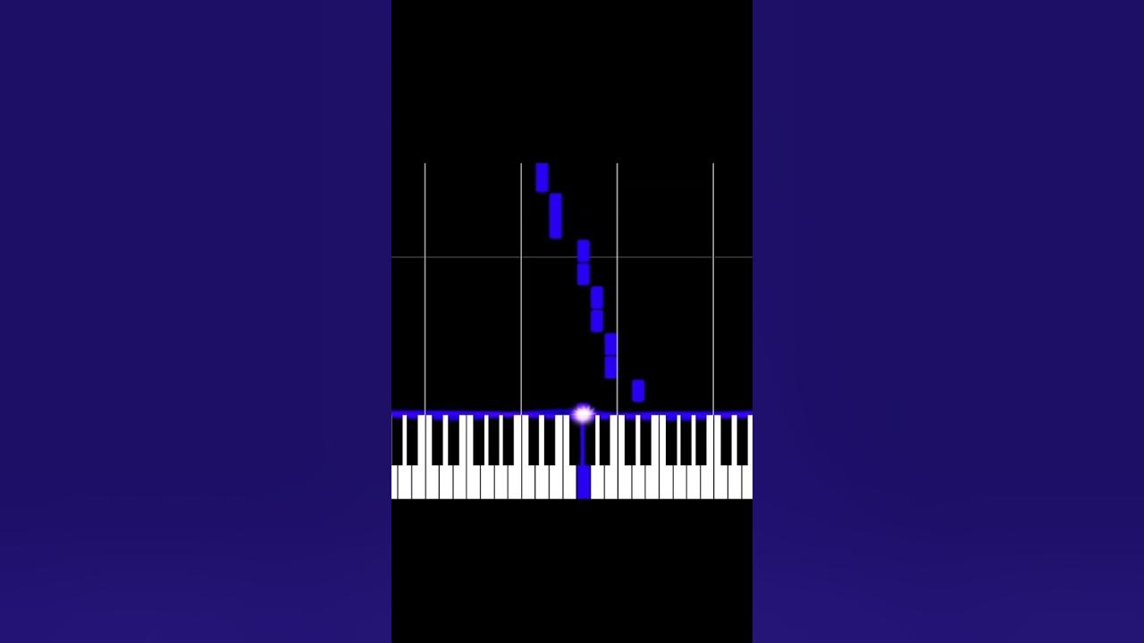All star By SMASH MOUTH - Easy mode [Piano Tutorial] (Midi visualizer) - YouTube