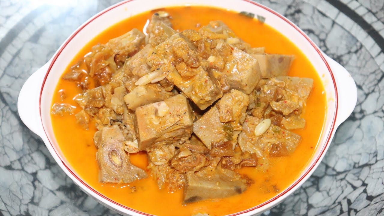 Resep GULAI NANGKA KERUPUK KULIT|| GULAI CUBADAK JANGEK khas Dapur Uni ...