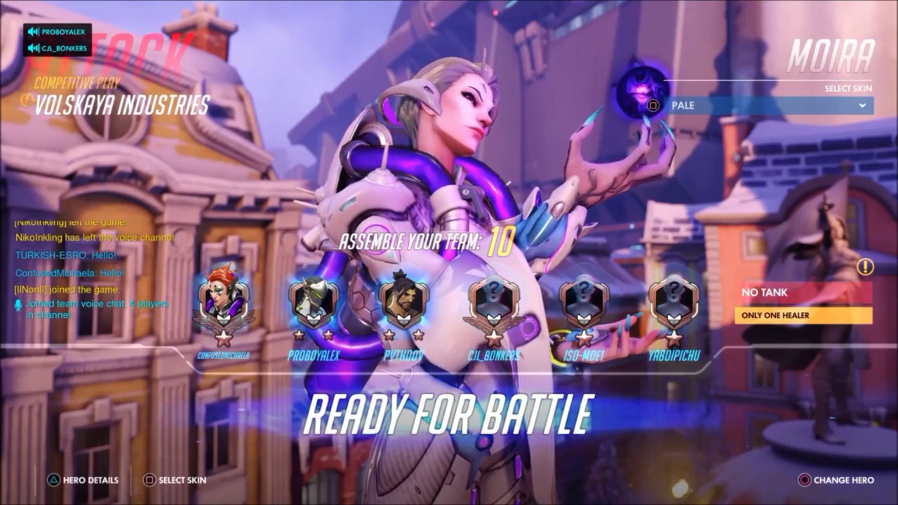 Overwatch Competitive: Weird Lobby and some guy 'streaming' - YouTube