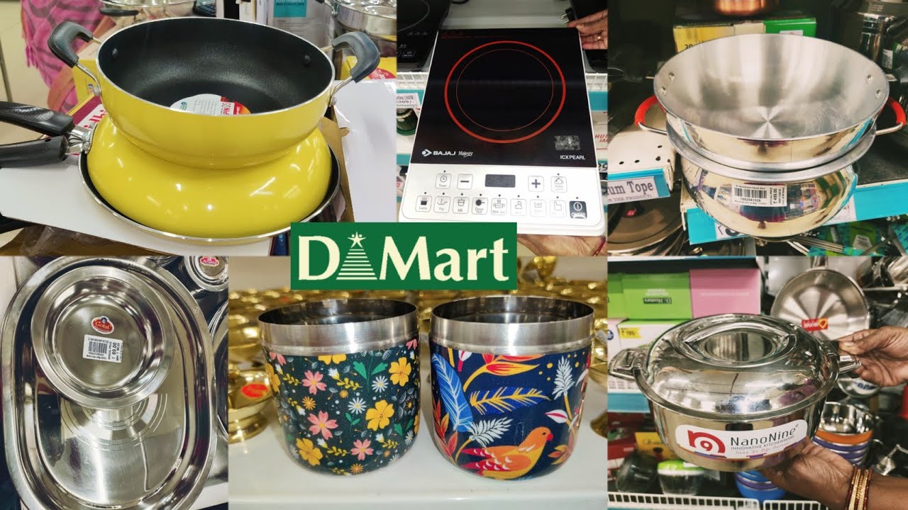 Dmart latest offers, useful kitchen products, variety cookware, cheap ...