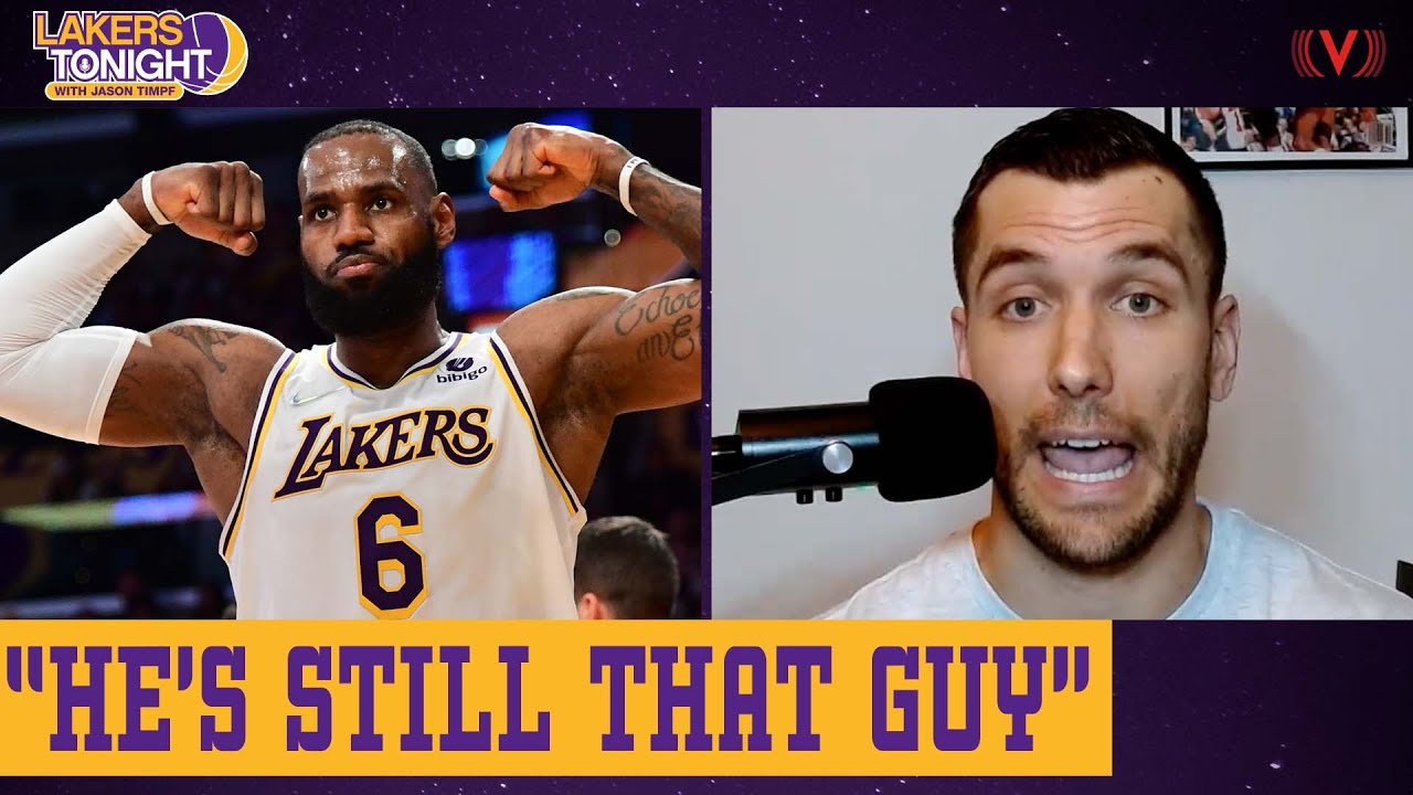 Why LeBron and the Lakers need to go all in | Lakers Tonight with Jason ...