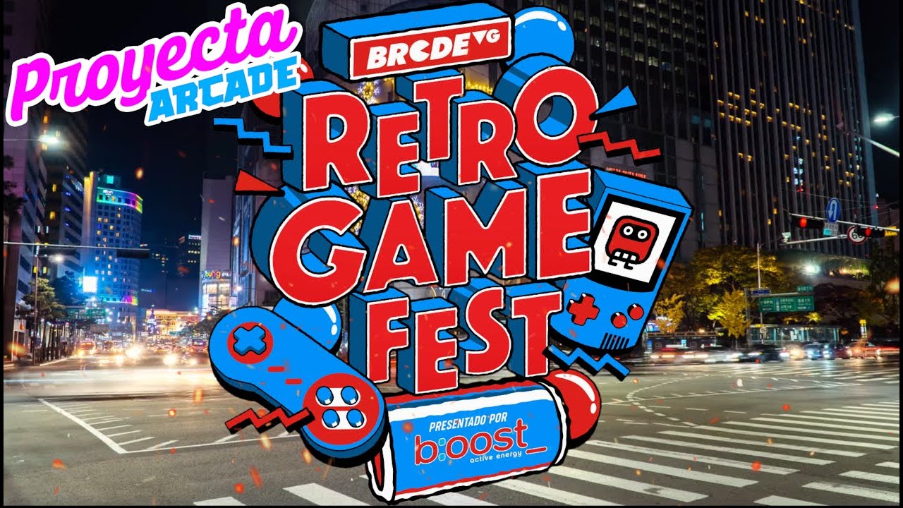 PROYECTA ARCADE EN RETRO GAME FEST #brcdevg #arcades #mvs #nintendo - YouTube