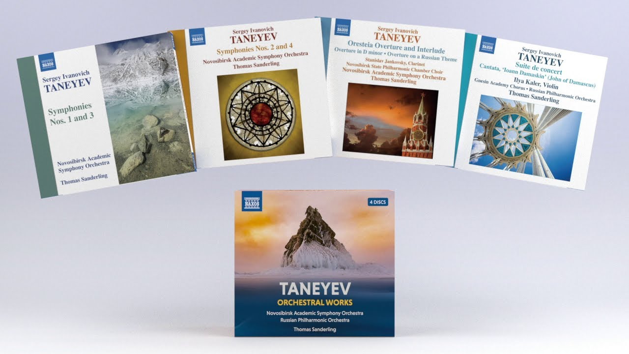 Sergey Taneyev’s orchestral works conducted by Thomas Sanderling (4 ...