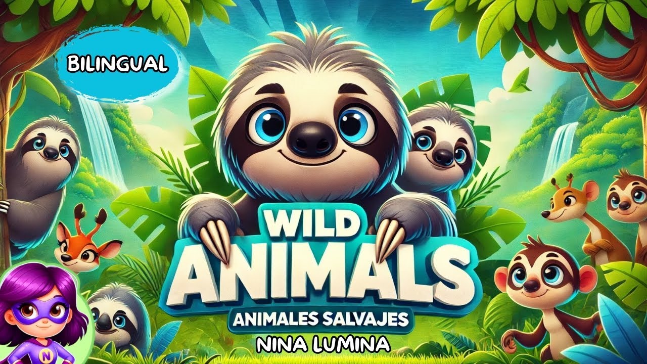 Animales Salvajes 🐼 – Aventura Bilingüe🌎Wild Animals 🐼–A Bilingual ...