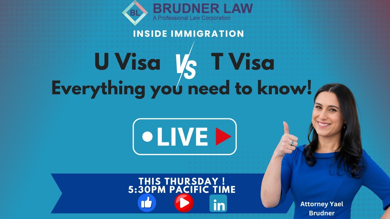 U visa vs T visa! - YouTube