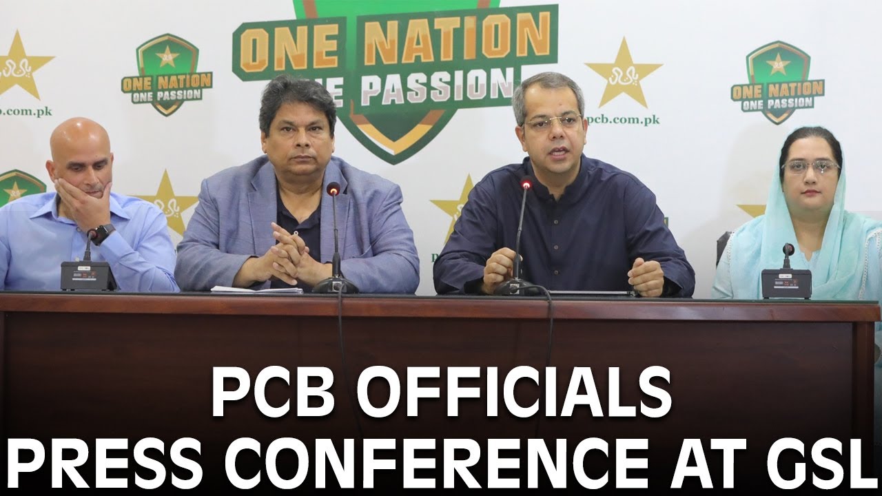 COO Sumair Ahmed Syed, Advisor to PCB Chairman Amir Mir and PCB ...