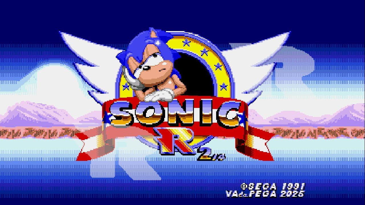 Sonic R 2 divided by 4 (RAGE '25) Walkthrough (1080p/60fps) - YouTube