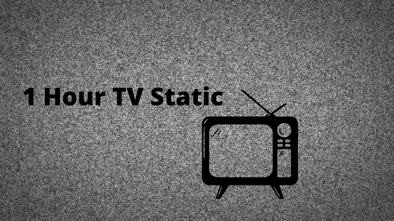 TV Static Sound White Noise For Sleeping 1 hour - YouTube