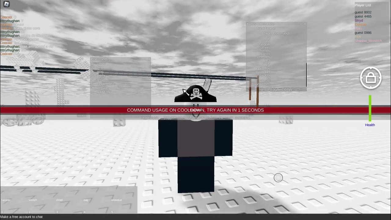 How to access cmds in roblox winter (steps in desc) - YouTube