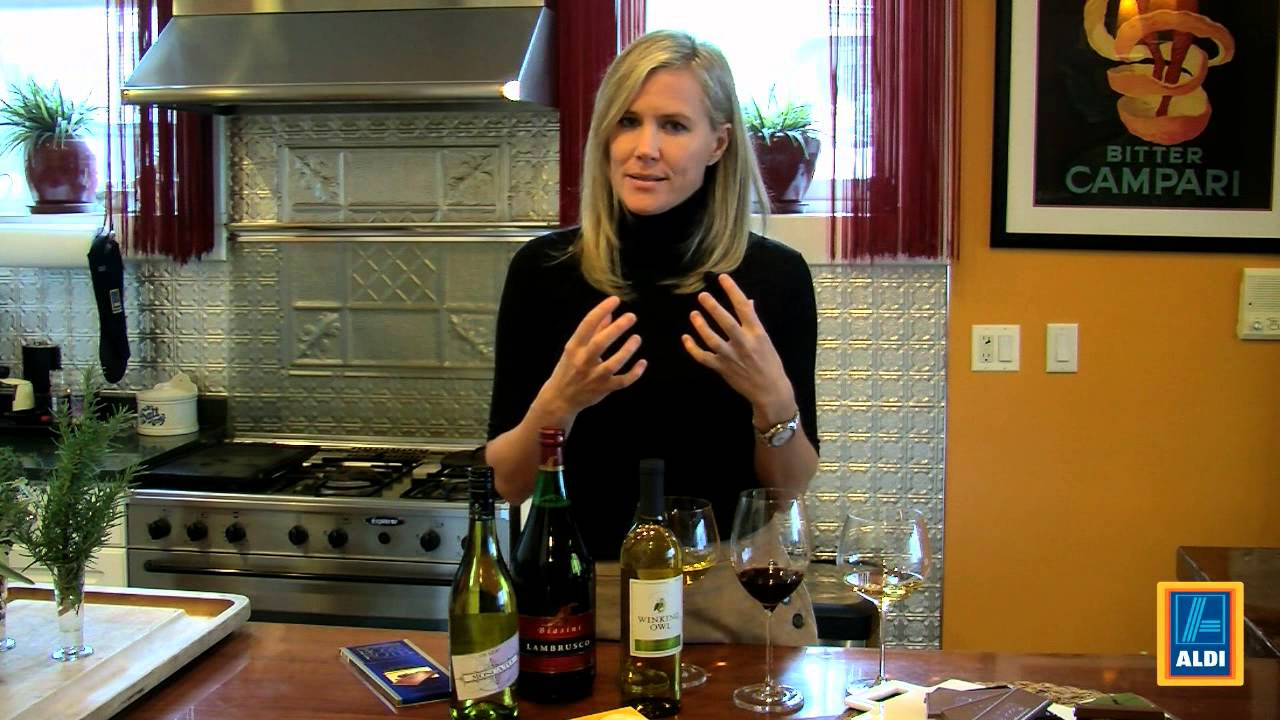 Sommelier Leslee Miller of ALDI Stores shows 'How to Entertain & Pair ...