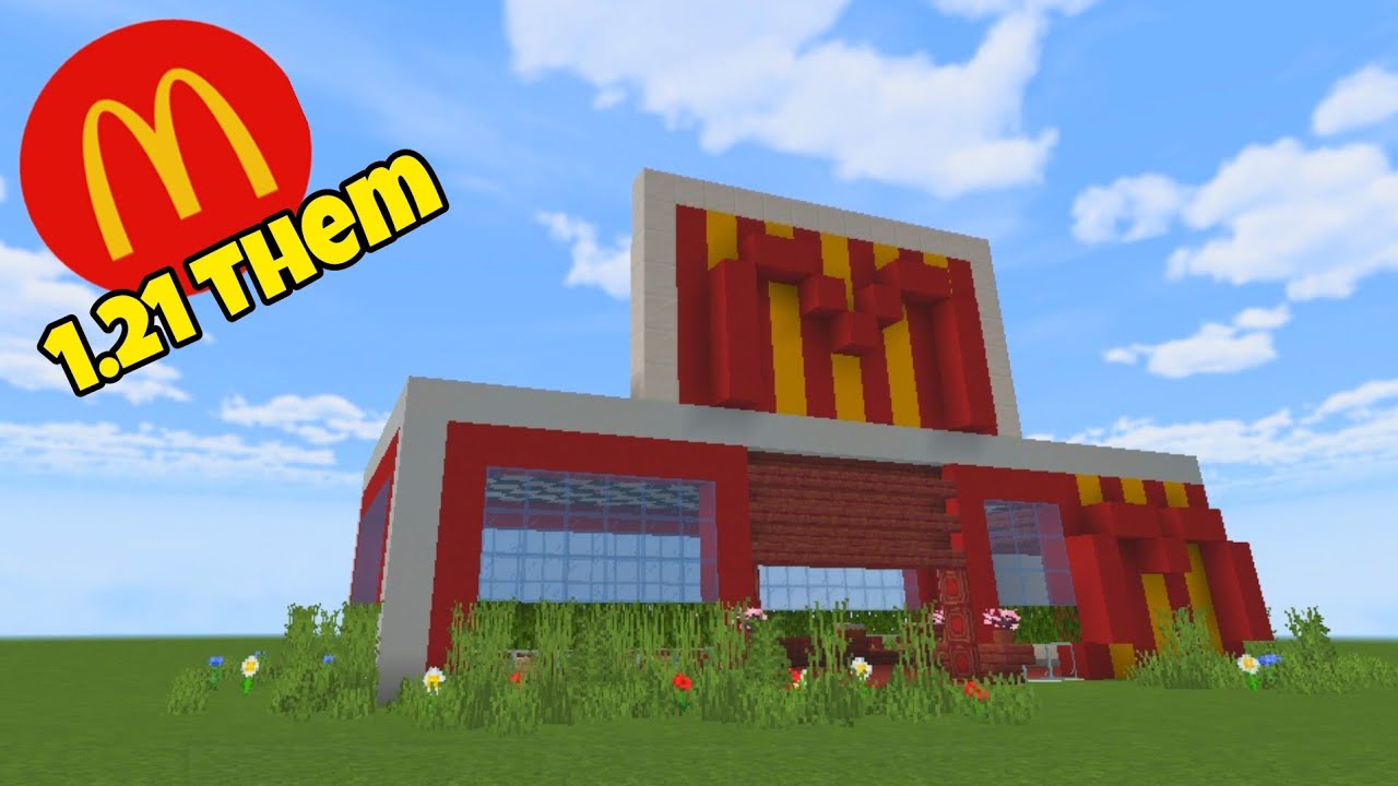 Building McDonald's in Minecraft: Step-by-Step Tutorial. - YouTube