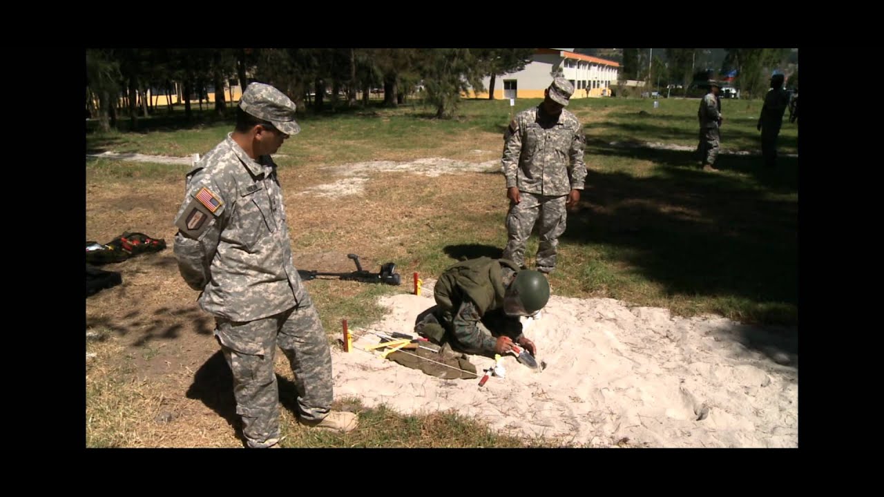 Humanitarian Demining Program in Ecuador - YouTube