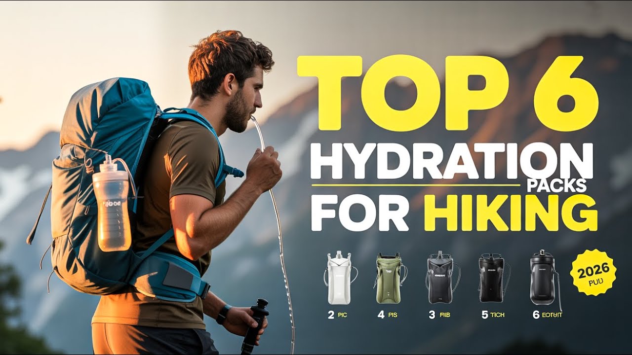 Top 6 Best Hydration Pack For Hiking 2026! 🔥 - YouTube