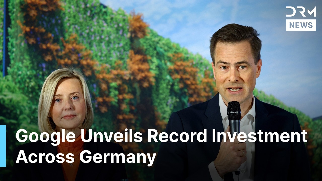 FULL HISTORIC CEREMONY: Google Announces Largest Investment in Germany ...