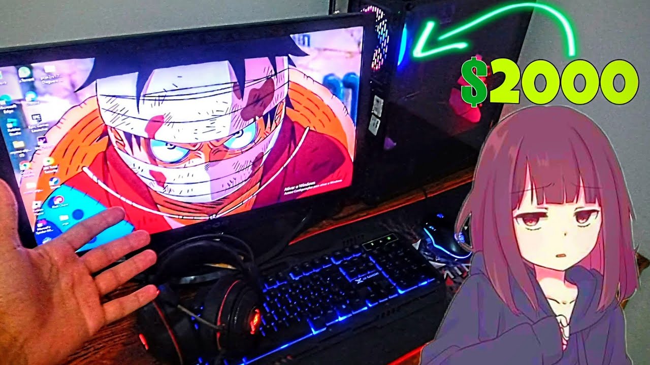 Meu pc gamer de $2000 reais 💵 - YouTube