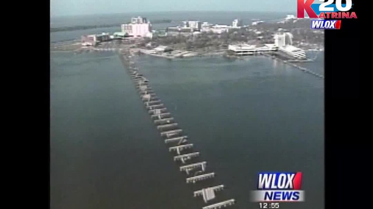 WLOX Katrina Coverage: 12:40-1:40 p.m. on August 30, 2005 - YouTube