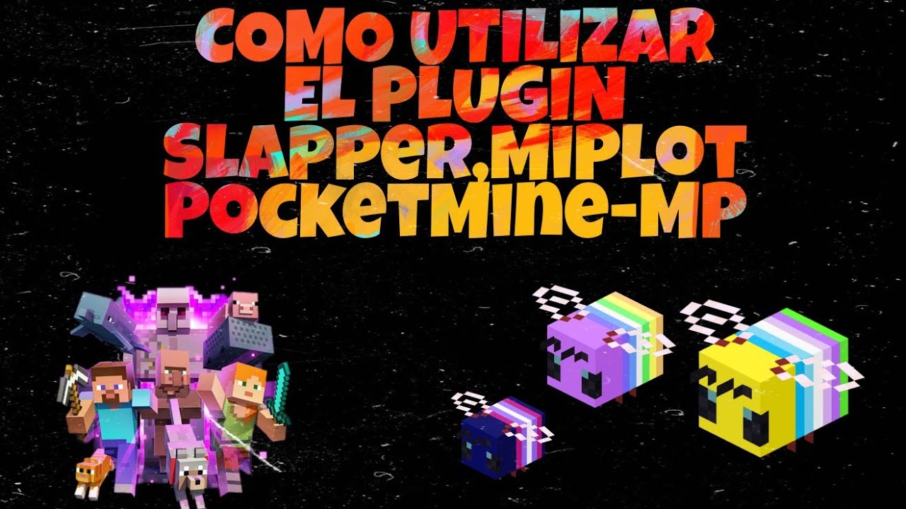 Plugin MiPlot,Slapper PocketMine-MP {PockeTutoMine} - YouTube