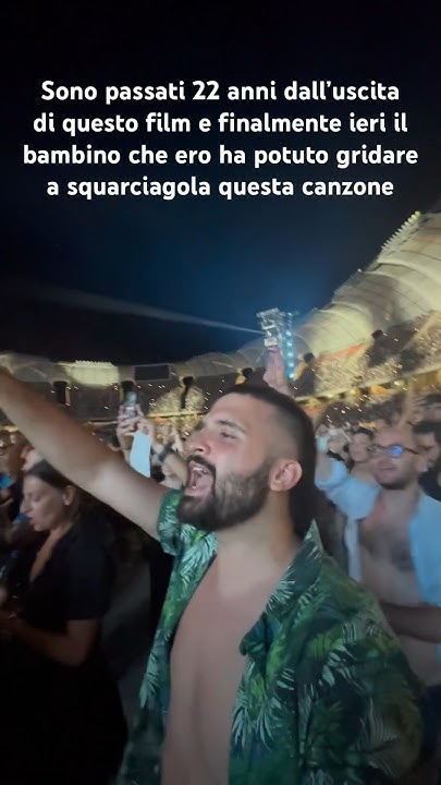 Ho Pianto Tanto Per “ci Sono Anchio” Al Concerto Di Max Pezzali