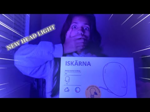 Unboxing head led light from IKEA! - YouTube