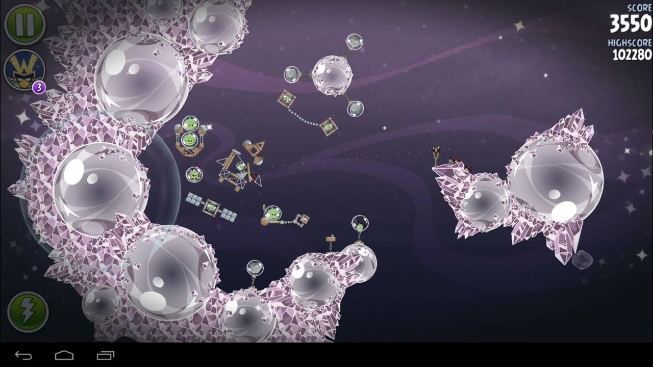 Angry Birds Space Mirror Worlds Cosmic Crystals Mirror World Level M7 ...