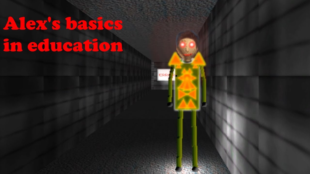 Alex's Básic's in education - Baldi's basics mod - YouTube