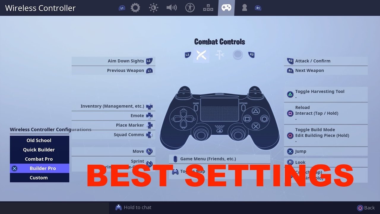 BEST PRO CONTROLLER SETTINGS FOR FORTNITE IN SEASON 8 | BEST CONSOLE ...
