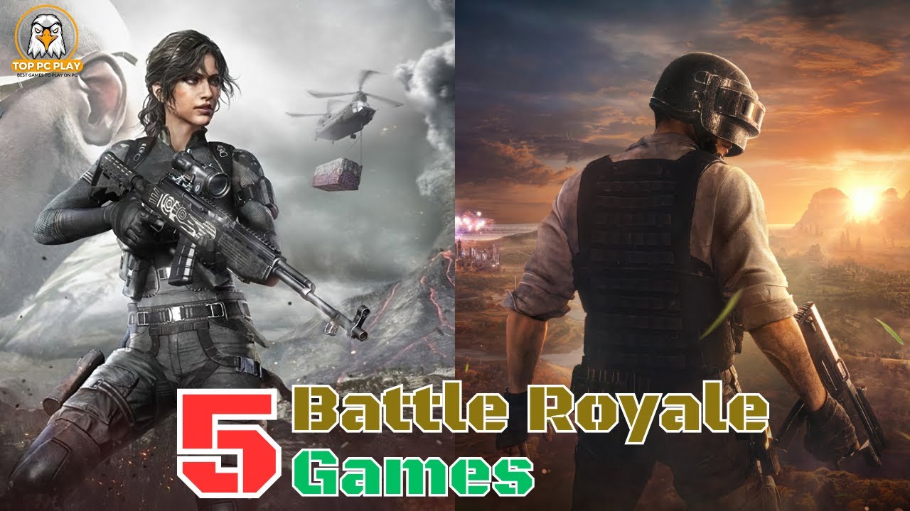 TOP 5 BEST BATTLE ROYALE GAMES FOR PC | 2024 - YouTube