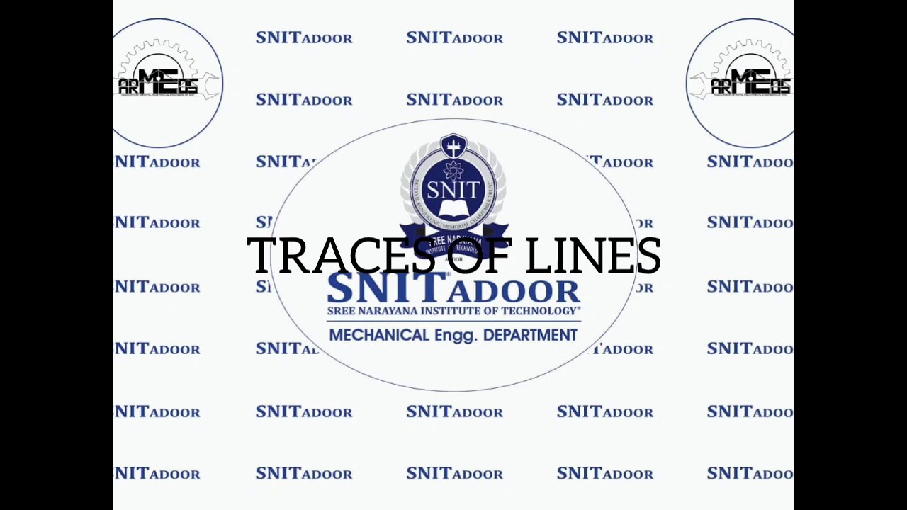 TRACES OF LINE- INTRODUCTION - YouTube
