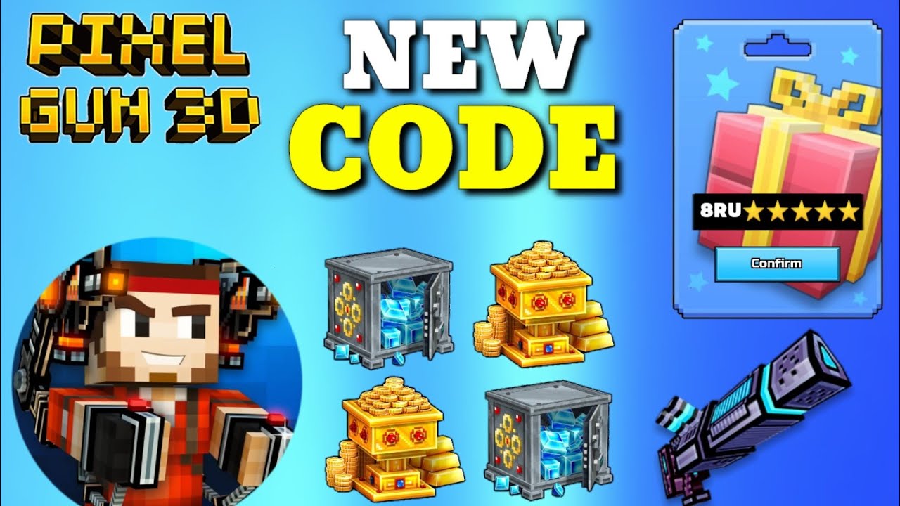 *UPDATE* PROMO CODE FOR PIXEL GUN 3D JUNE || PG3D CODES JUNE || PIXEL ...