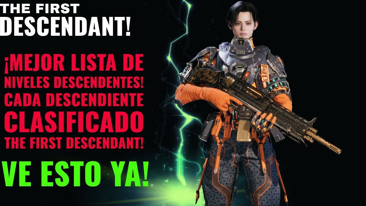 ¡MEJOR LISTA DE NIVELES DESCENDENTES! Cada Descendiente Clasificado The ...