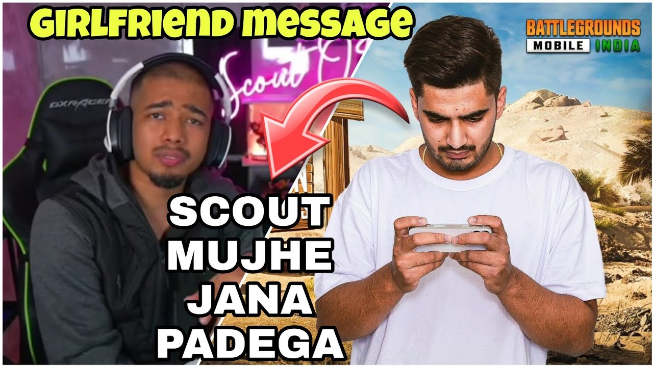 Mavi's Girlfriend Message In Scrims 😜 - YouTube