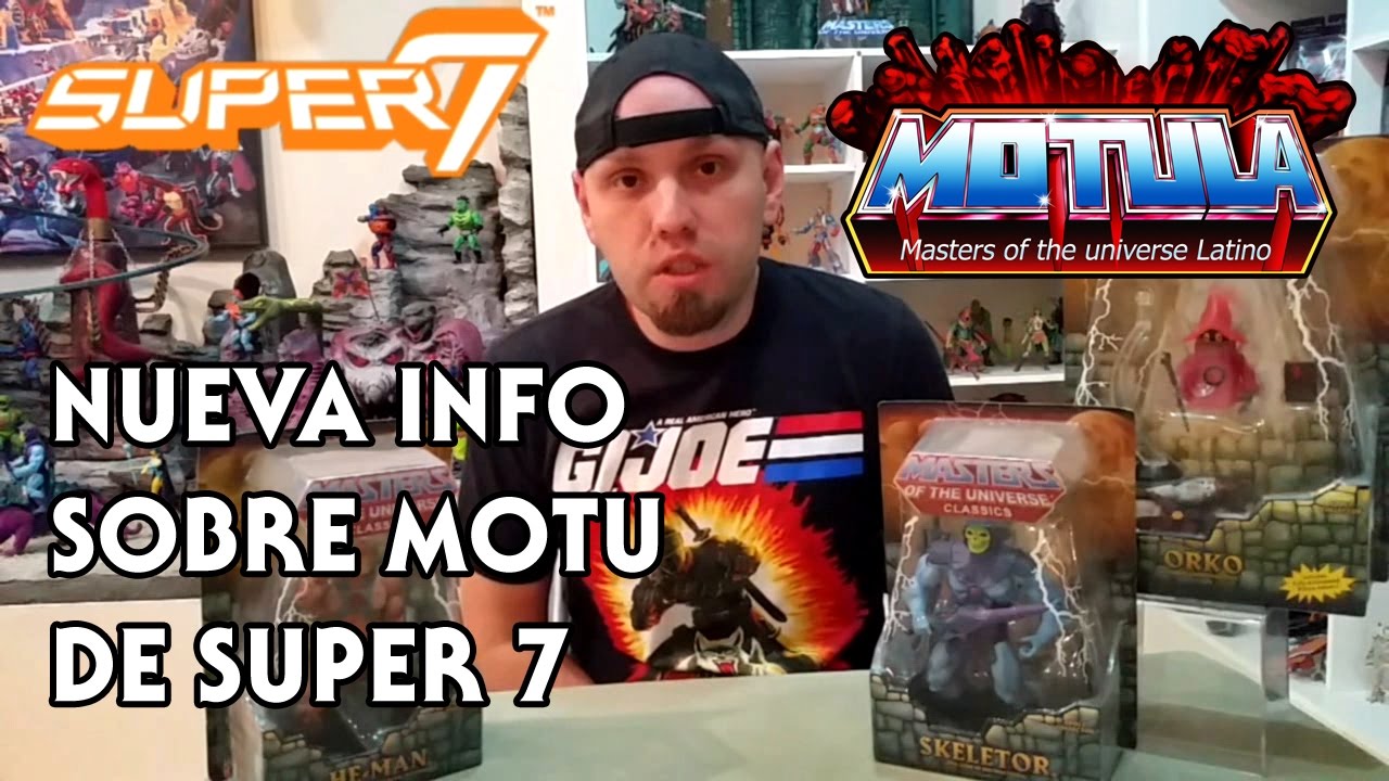 Nueva info sobre MOTU en Super 7 - YouTube