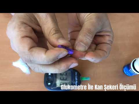 GLUKOMETRE-KAN ŞEKERİ ÖLÇME CİHAZI NASIL KULLANILIR?