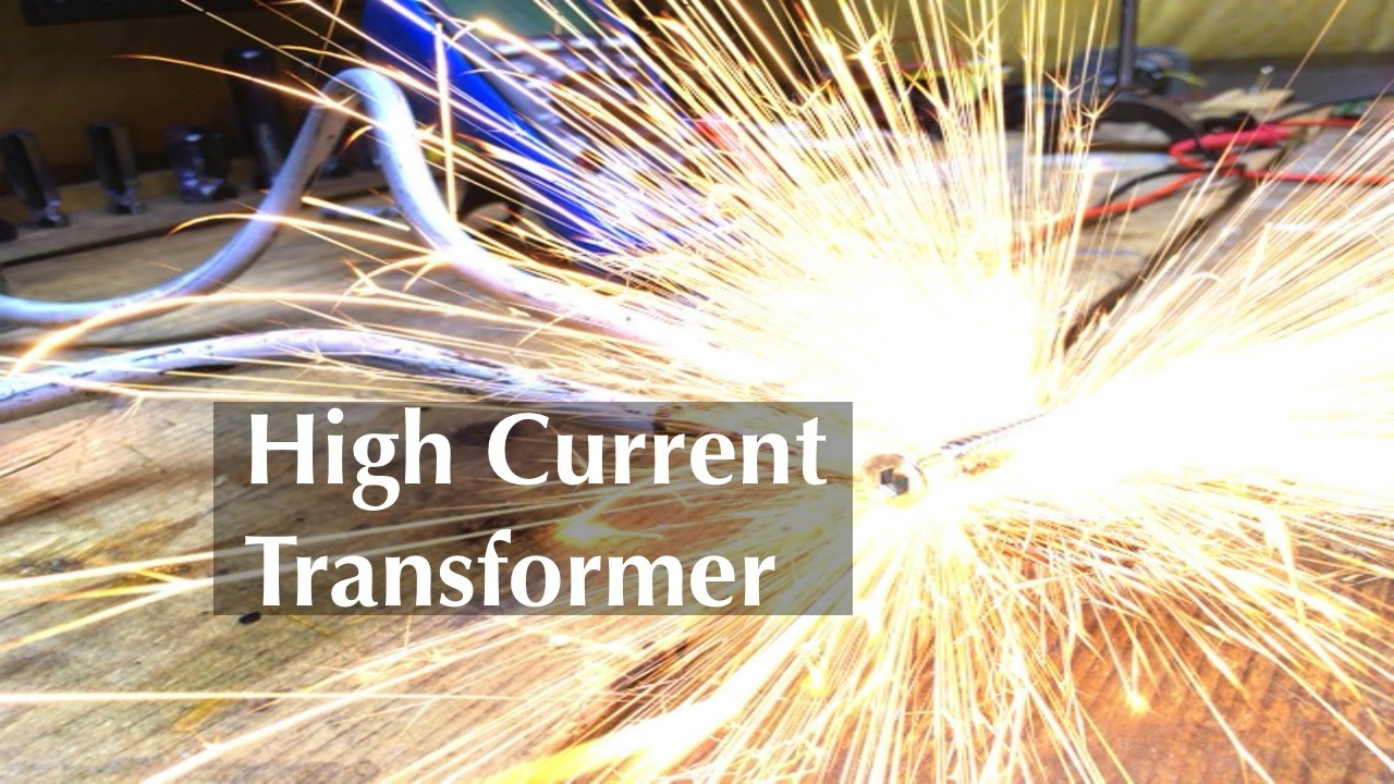 Testing High Current Transformer (Modified MOT) - YouTube