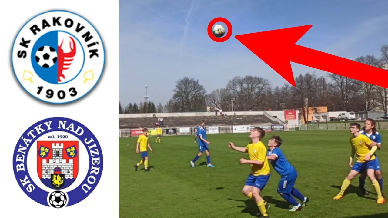 SK RAKOVNÍK U15 4:2 SK BENÁTKY U15 - 6 Gólů 💛💙 - YouTube