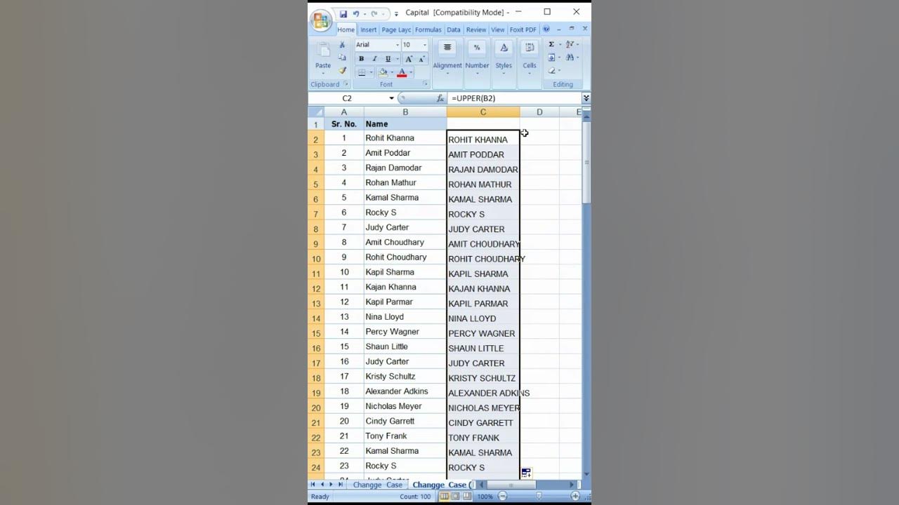 Excel Trick Covert Text Type In Excel Exceltutorial Excel Excelfunction Shorts