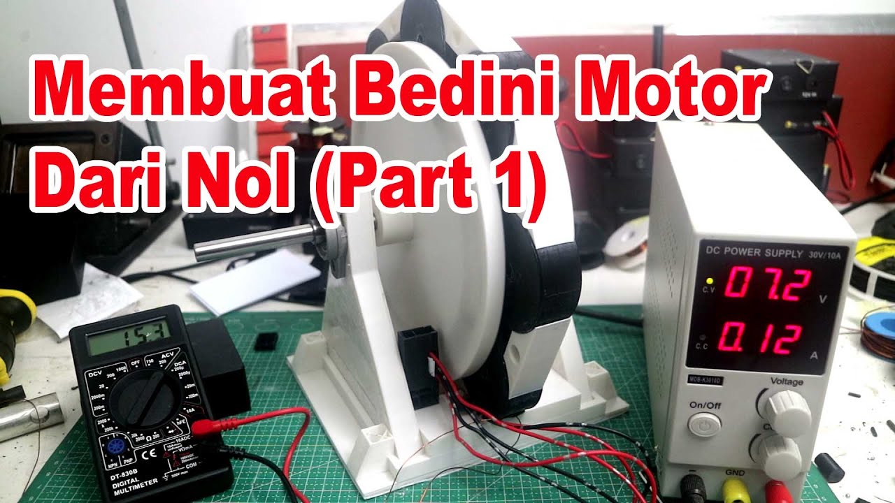 Generator Free Energy Bedini Motor Dari Nol - Part 1 - YouTube