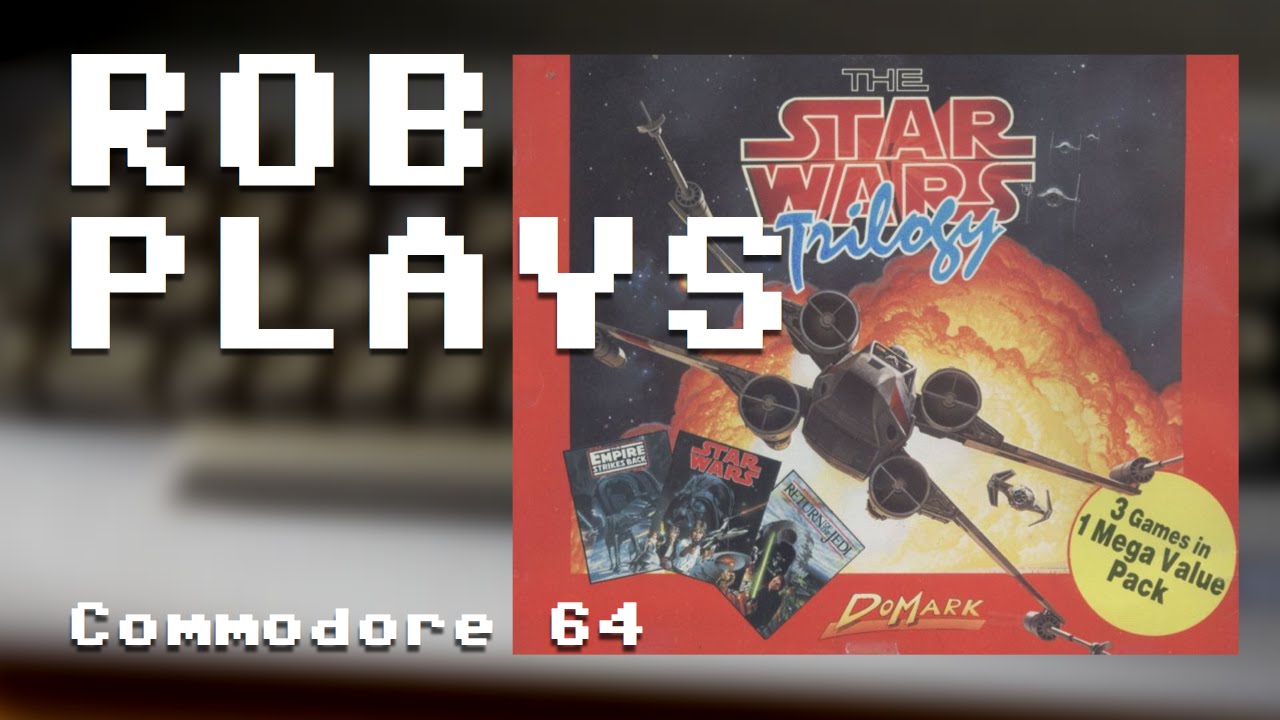 Rob Plays the "Star Wars Trilogy" on Commodore 64 (Real Hardware) - YouTube