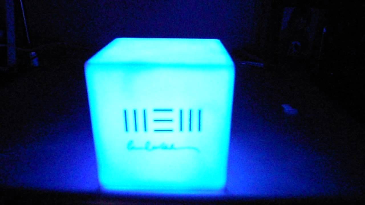 Paul McCartney 'New' Glowing Light Cube - YouTube
