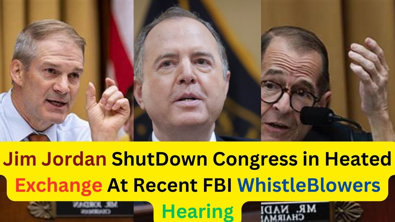Congress Erupts As Jim Jordan Calls Out Dem Colleagues at FBI For ...