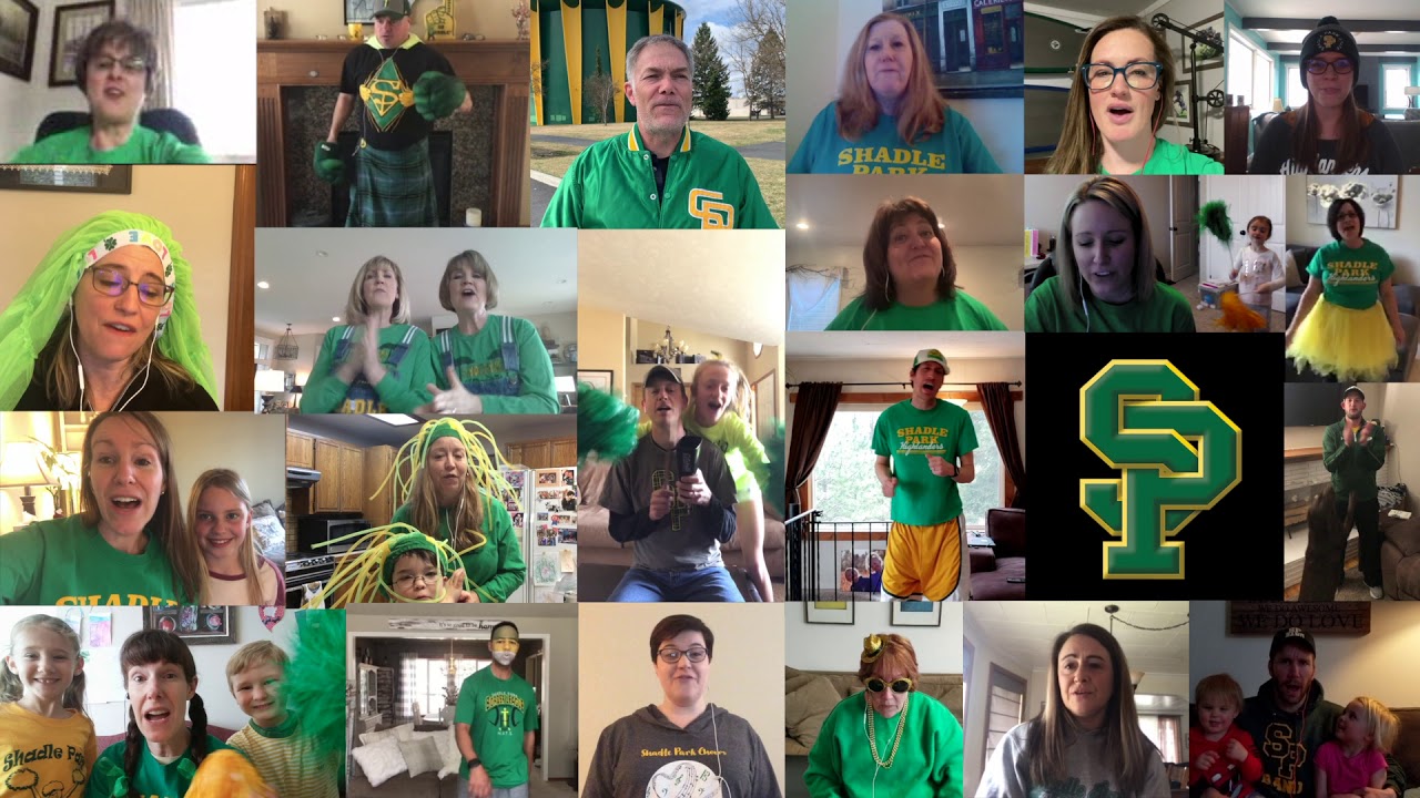 Shadle Park High School "Virtual Fight Song" - YouTube