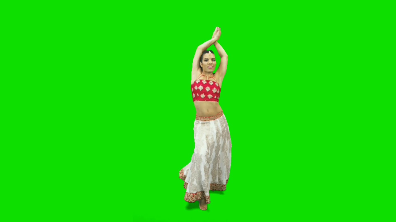 Indian Dancer 💃||‌ HD Green Screen Il VFX Effect II Chroma Key ...