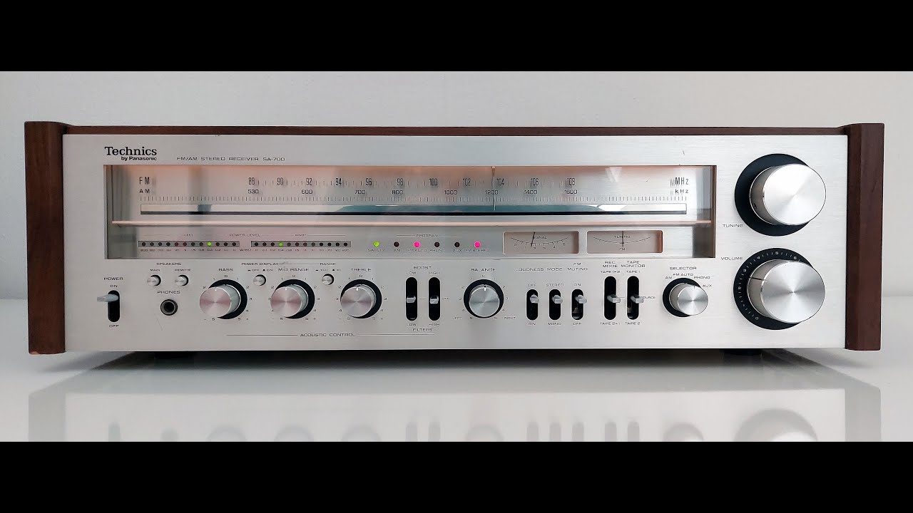 Technics SA-700 function test - YouTube