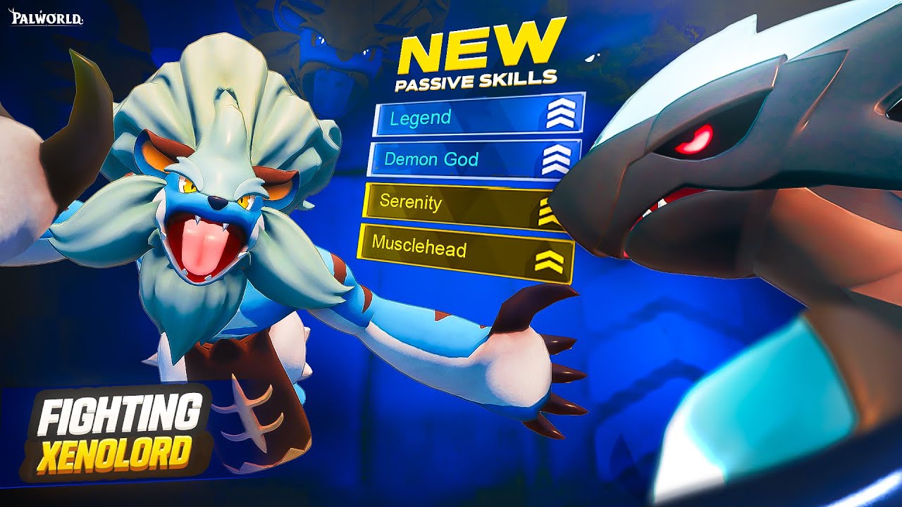 The Strongest Bastigor Ever! Epic Fight Against Xenolord in Palworld ...
