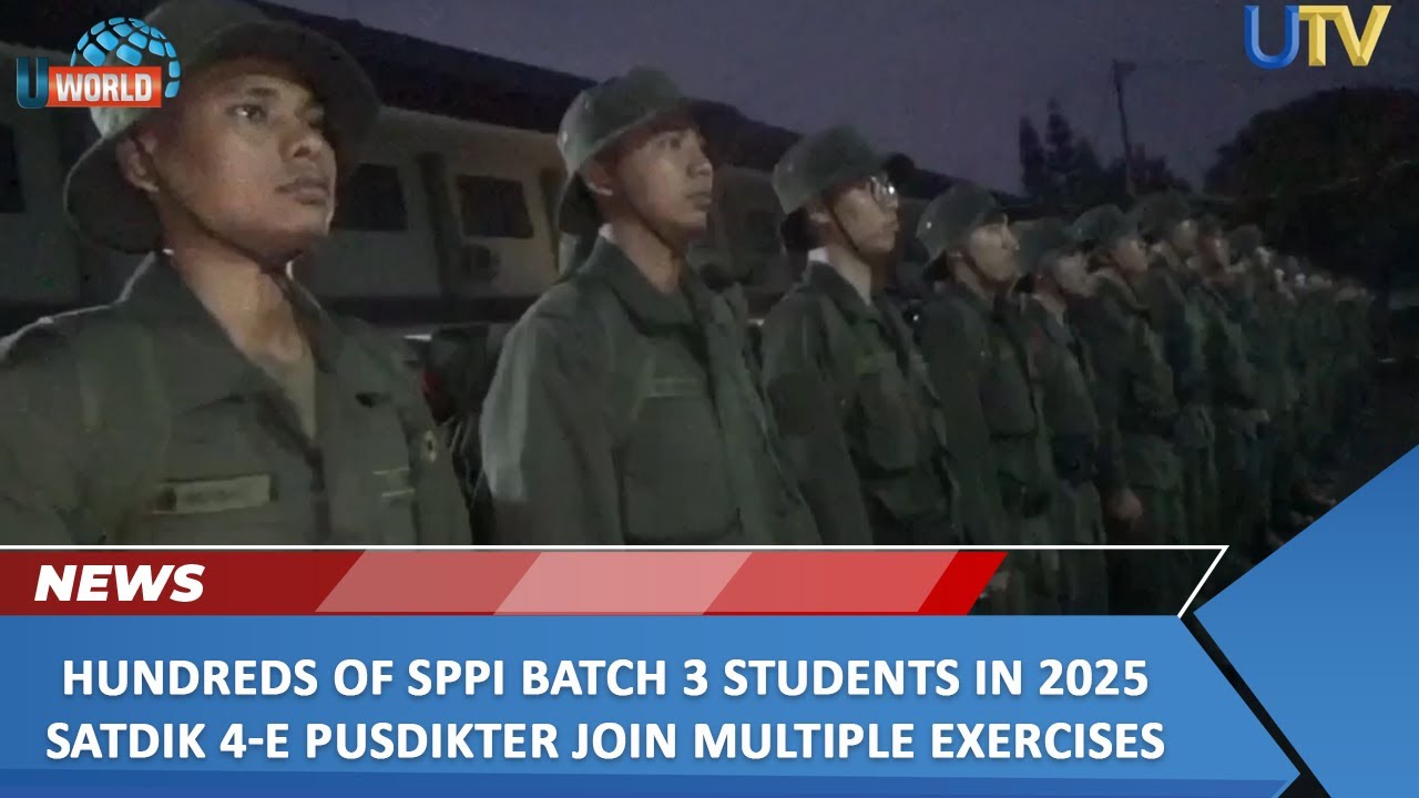 Hundreds Of SPPI Batch 3 Students in 2025 Satdik 4 E Pusdikter Join ...