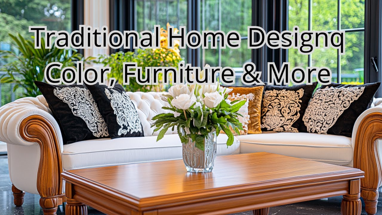 Mastering Traditional Home Design: Color, Furniture & More! - YouTube