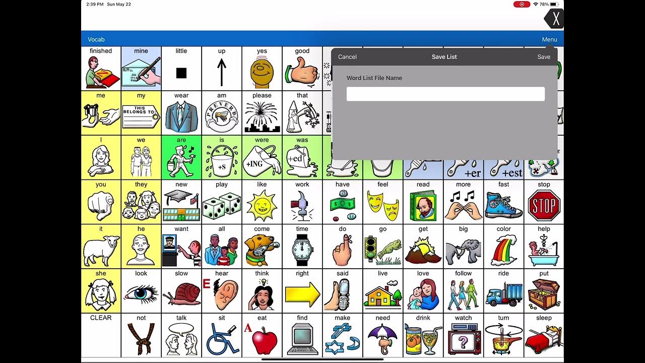 LAMP WFL Vocab Builder - YouTube